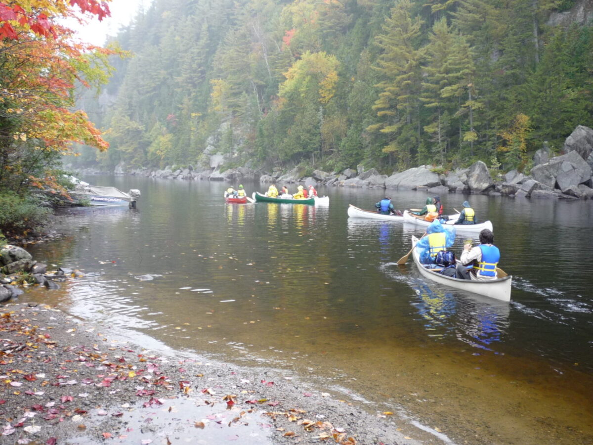 Canot-camping – Parc naturel régional Portneuf